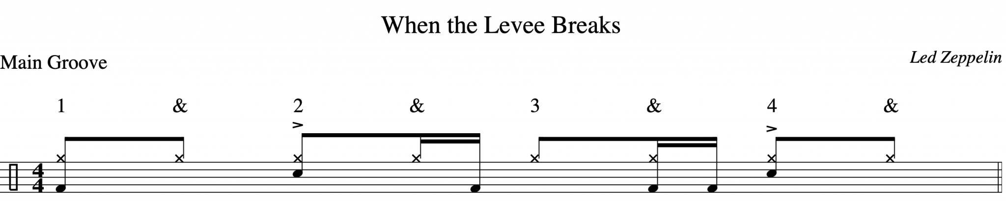 Behind the Beat: "When the Levee Breaks" by Led Zeppelin - Roland Articles