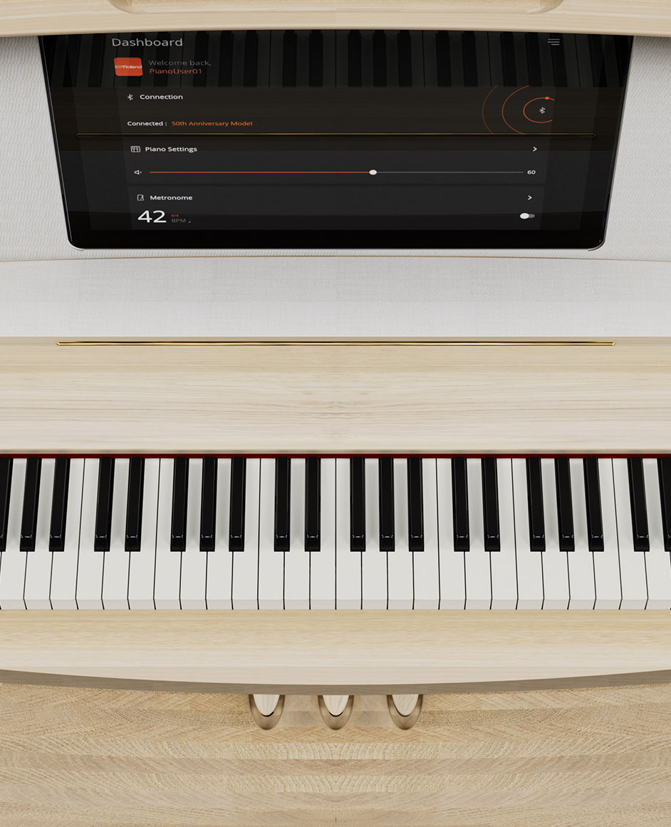 Soaring Sound: Meet the Piano of the Future, the Roland 50th ...