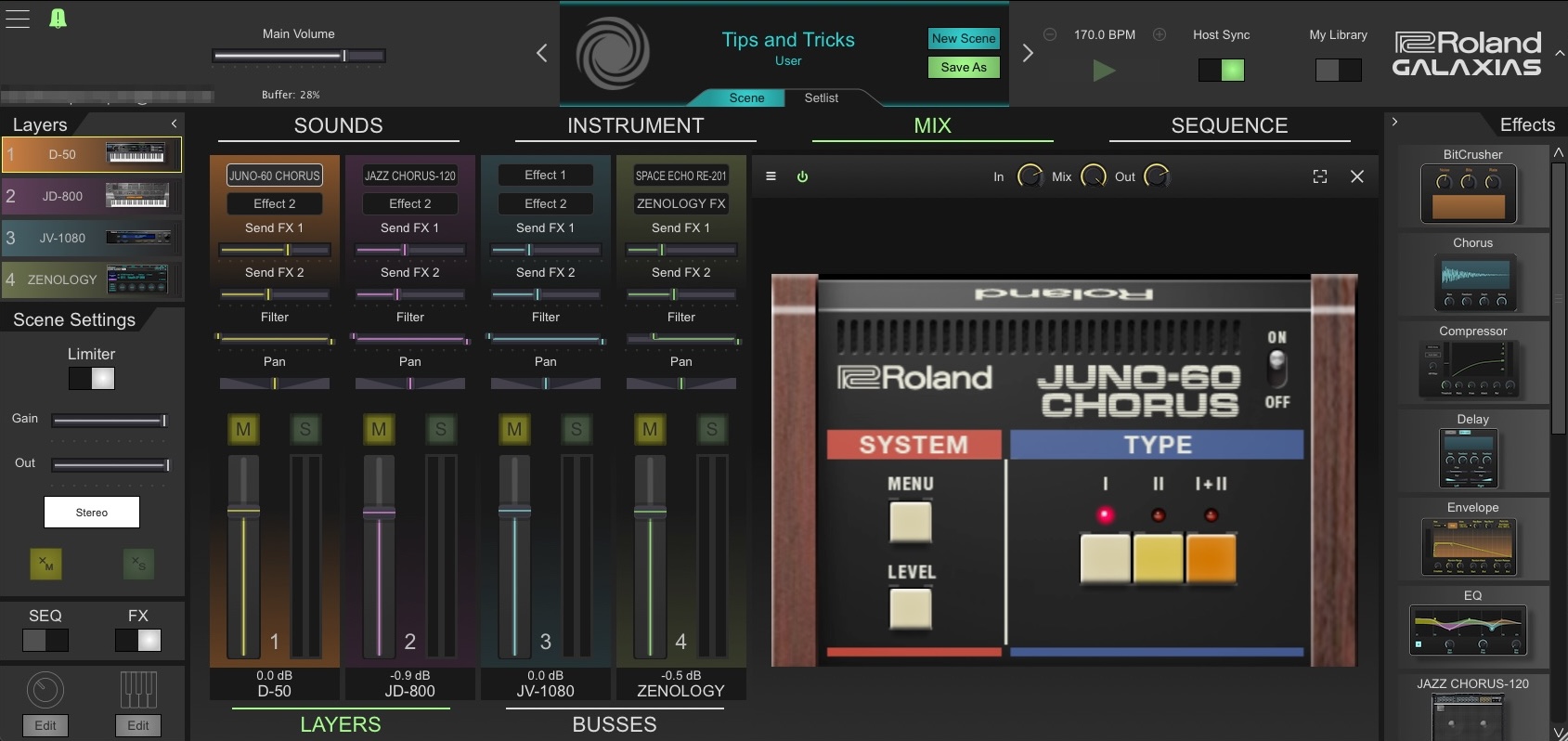 Tips and Tricks: Widescreen GALAXIAS Sound Design - Roland Articles