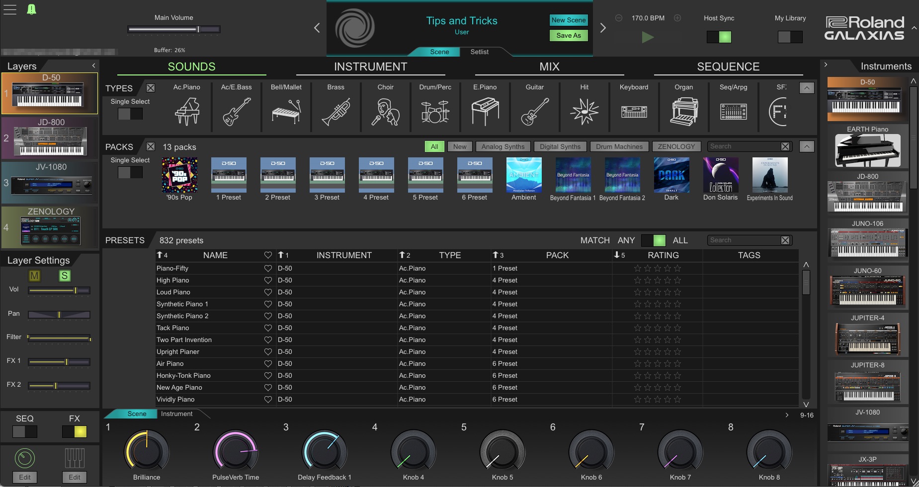 Tips and Tricks: Widescreen GALAXIAS Sound Design - Roland Articles